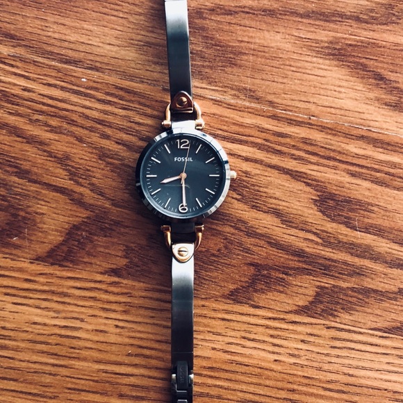 Fossil | Accessories | Fossil Georgia Watch | Poshmark